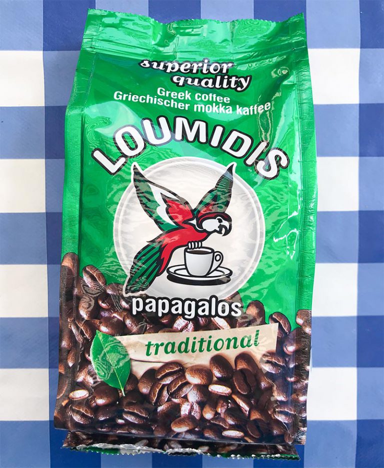 Loumidis Papagalos Griekse koffie - Griekse producten - tomagazaki.nl